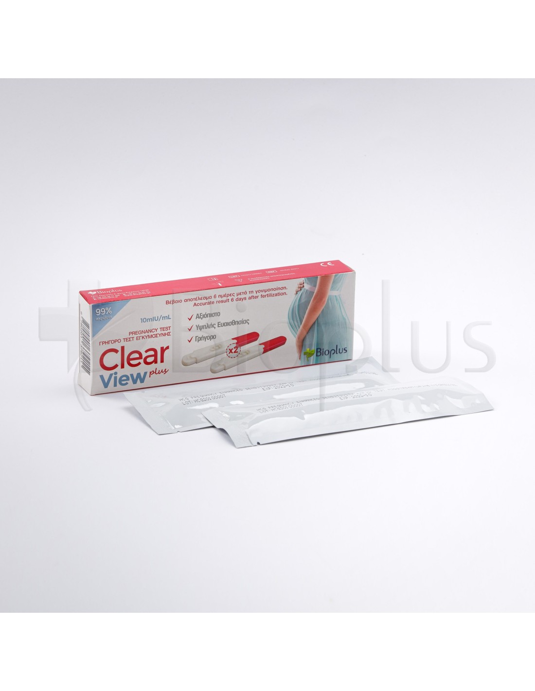 Test εγκυμοσύνης HCG clear view